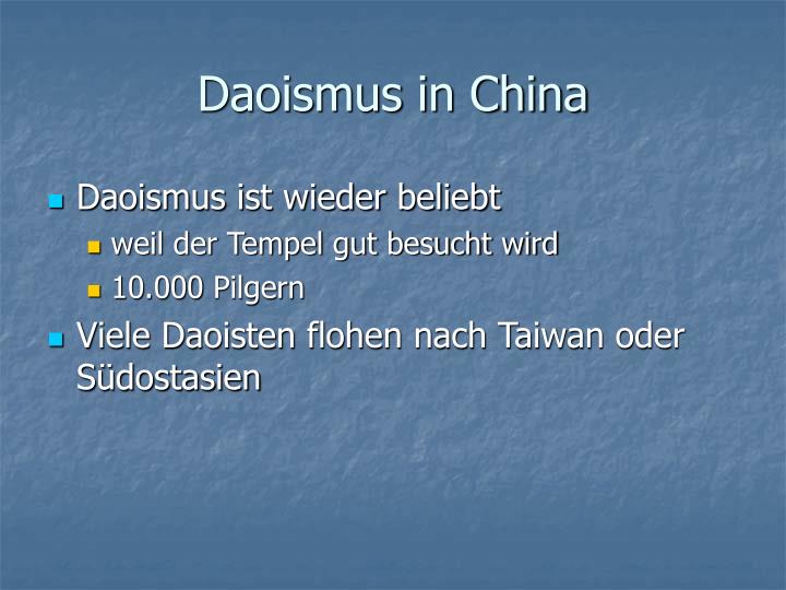PPT - Daoismus (chin. „ Lehre des Weges“) PowerPoint Presentation - ID ...