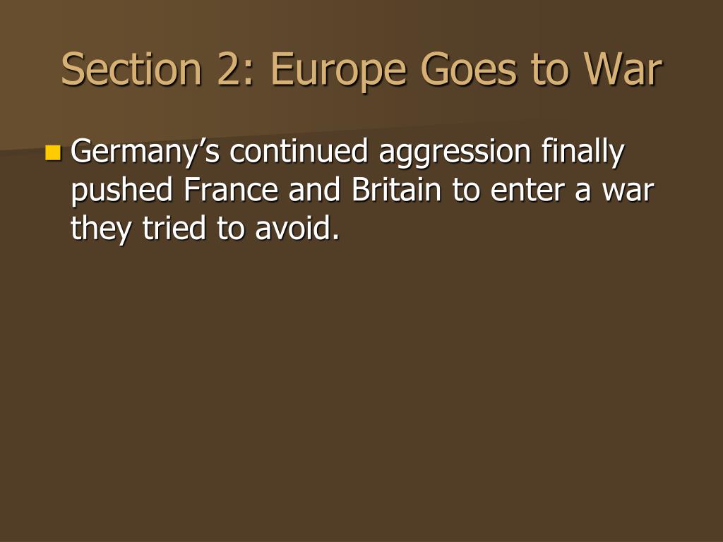 PPT - World War II: The Road to War (1931-1941) PowerPoint Presentation ...