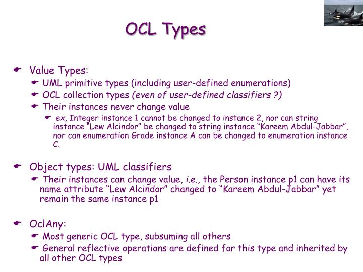 PPT - The Object Constraint Language (OCL) PowerPoint Presentation - ID ...