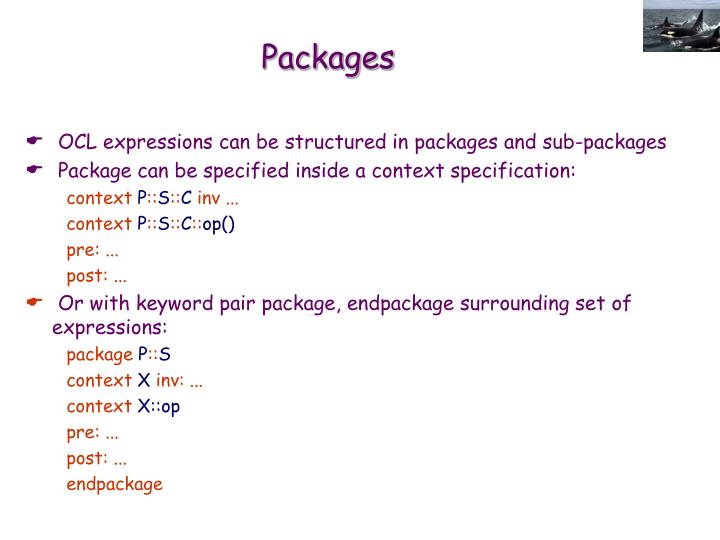 PPT - The Object Constraint Language (OCL) PowerPoint Presentation - ID ...
