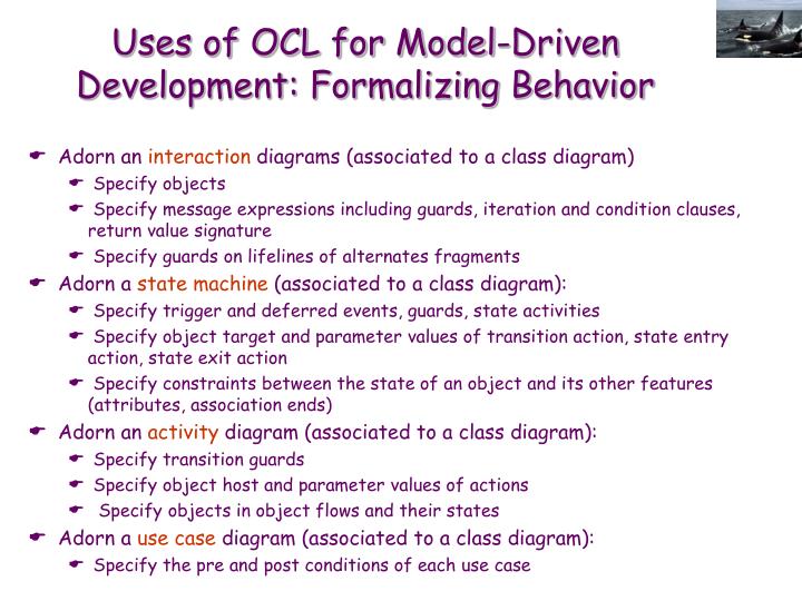 Ppt The Object Constraint Language Ocl Powerpoint Presentation Id 5453530