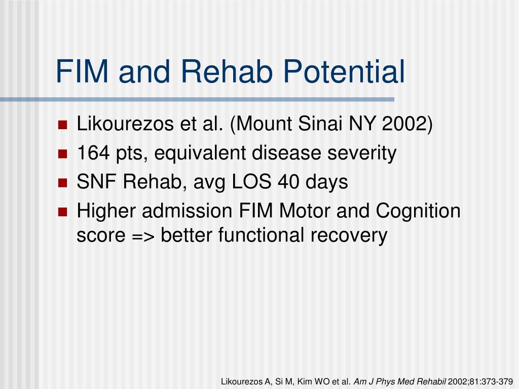 PPT - Post-Acute Care of the Older Patient Rehabilitation and ...