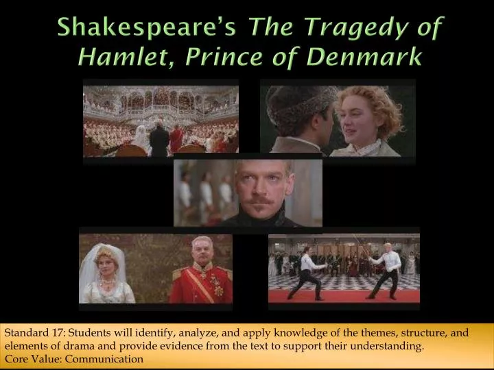 Ppt Shakespeares The Tragedy Of Hamlet Prince Of Denmark Powerpoint