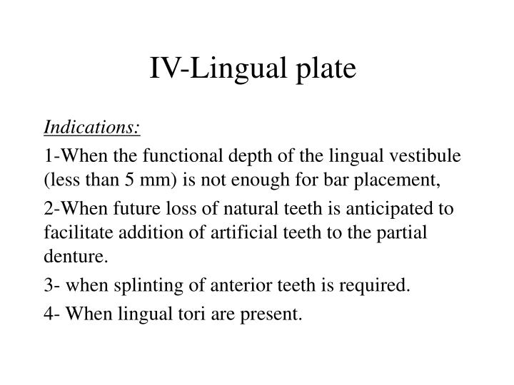 PPT - COMPONENTS OF A REMOVABLE PARTIAL DENTURE PowerPoint Presentation ...