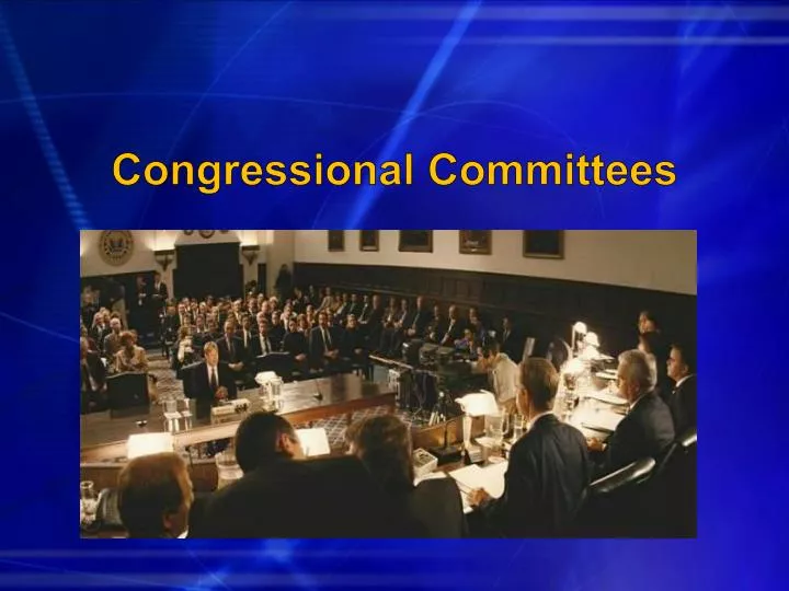 PPT - Congressional Committees PowerPoint Presentation, free download ...