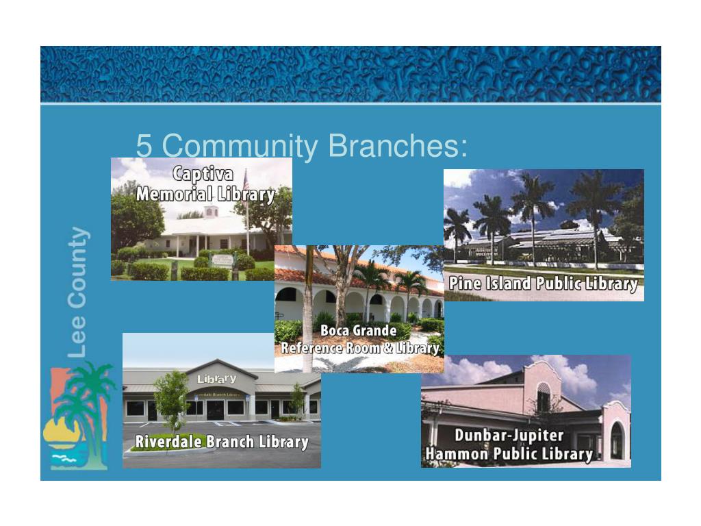 PPT - Lee County Library System (LCLS) PowerPoint Presentation, free ... PPT - Lee County Library System (LCLS) PowerPoint Presentation, free ...