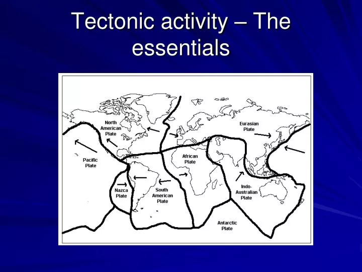 PPT - Tectonic activity – The essentials PowerPoint Presentation, free ...