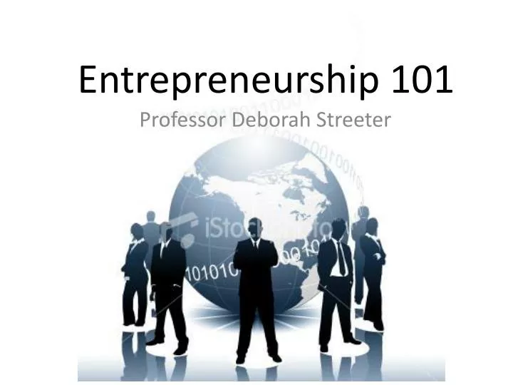 Ppt Entrepreneurship 101 Powerpoint Presentation Free Download Id