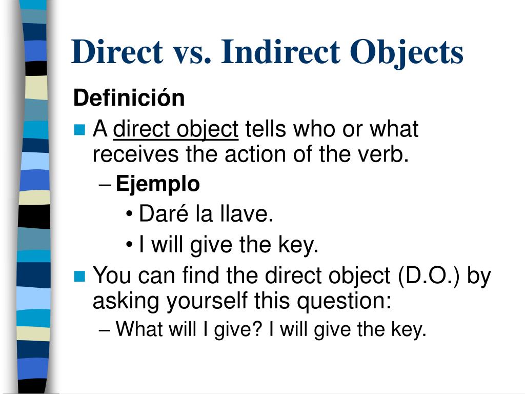 PPT Direct Indirect Object Pronouns PowerPoint Presentation ID 