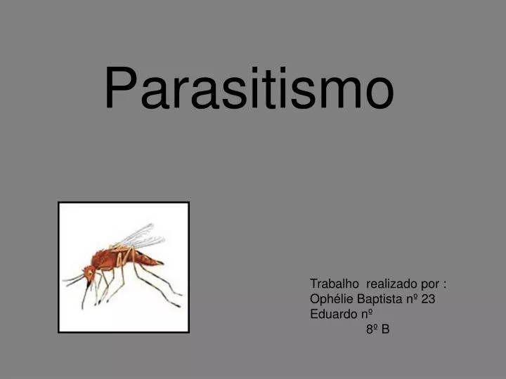 PPT - Parasitismo PowerPoint Presentation, free download - ID:5459178