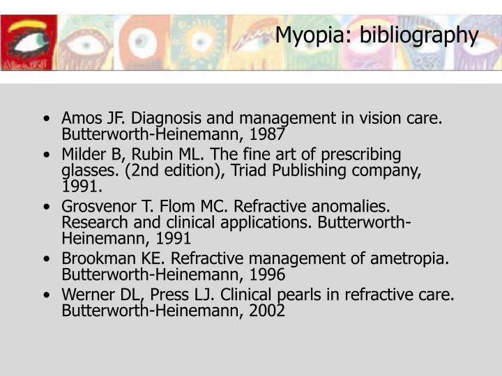 PPT - MYOPIA PowerPoint Presentation - ID:5459221