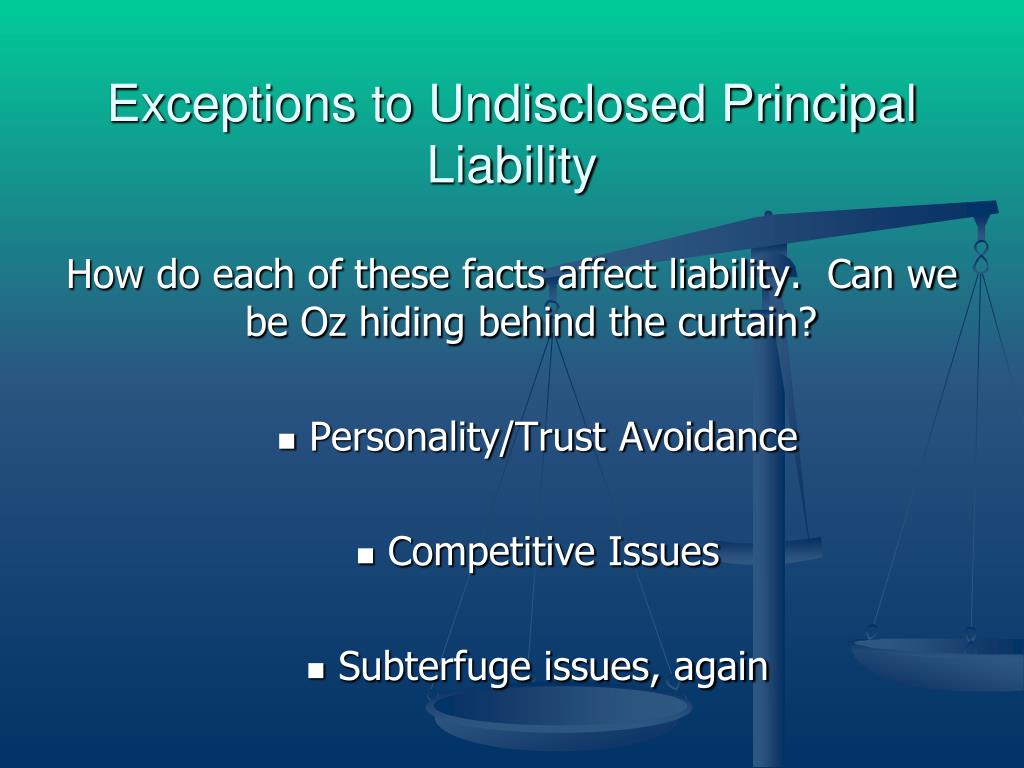 PPT - Agency & Partnership Professor Donald J. Kochan PowerPoint ...