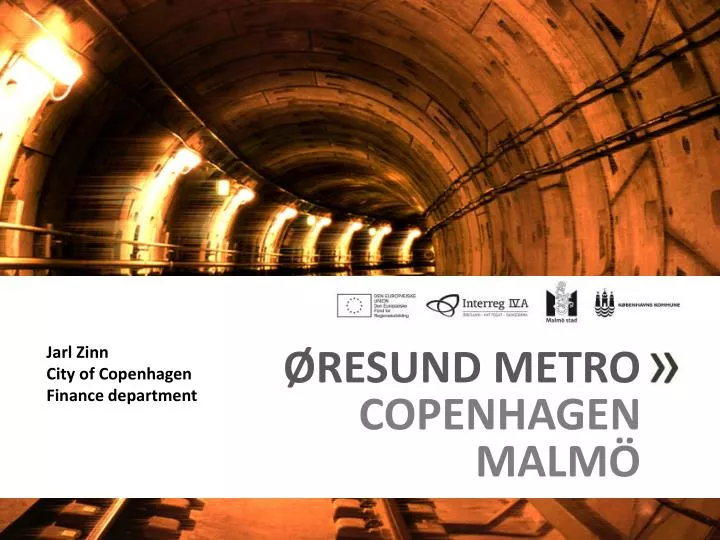 PPT - ØRESUND METRO COPENHAGEN MALMÖ PowerPoint Presentation, free ...