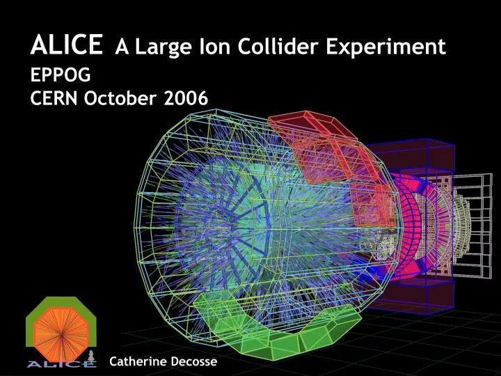 PPT - ALICE A Large Ion Collider Experiment EPPOG CERN October 2006 ...