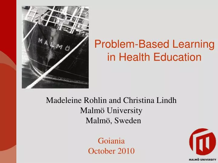 PPT - Problem-Based Learning in Health Education PowerPoint ...