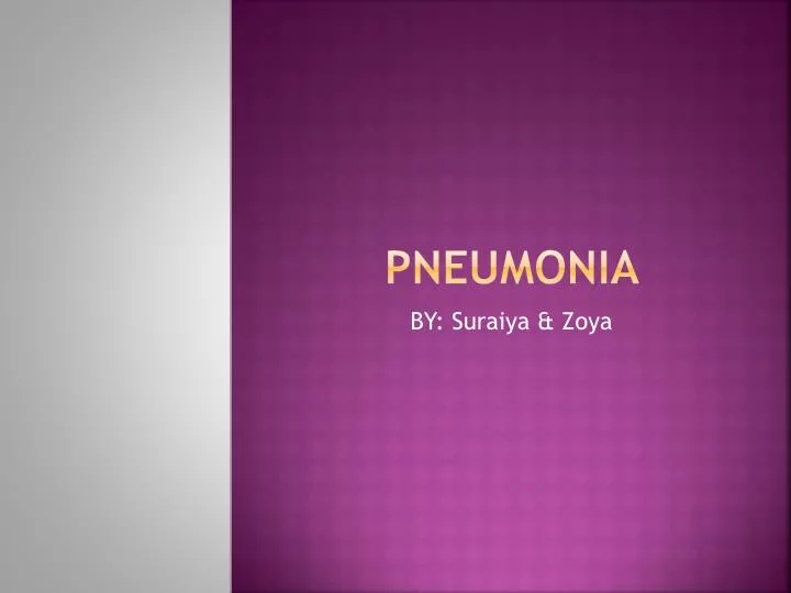PPT - Pneumonia PowerPoint Presentation, free download - ID:5461272