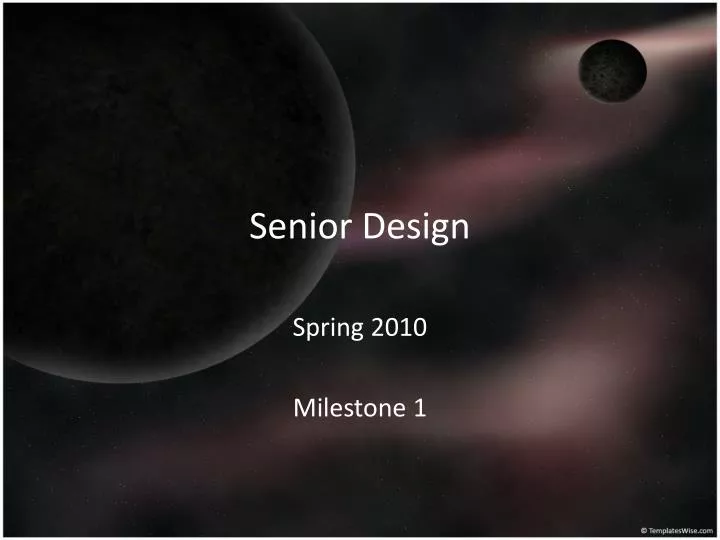 PPT - Senior Design PowerPoint Presentation, free download - ID:5461793