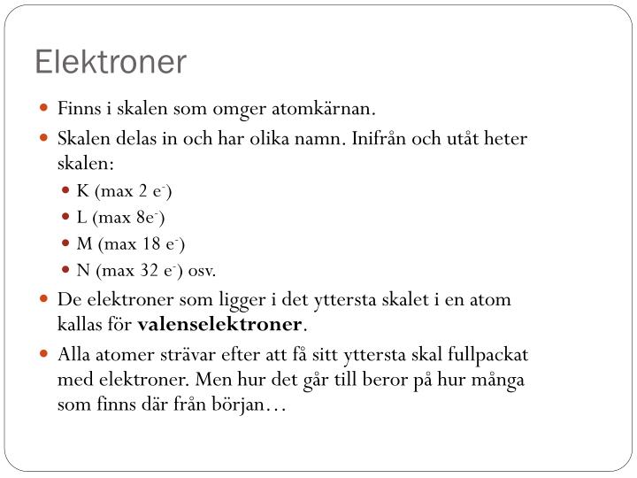 PPT - Grundläggande kemi PowerPoint Presentation - ID:5462303