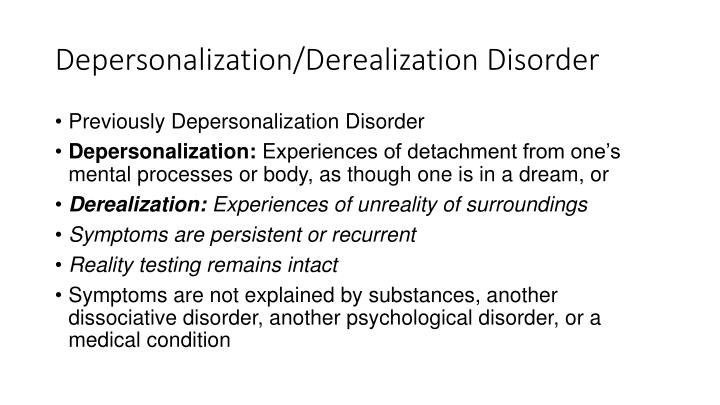 PPT - Chapter 8: Dissociative Disorders and Somatic-Symptom-Related ...
