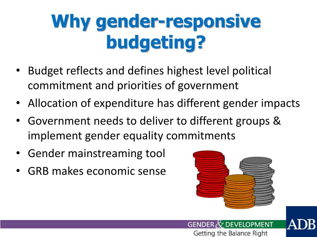 Ppt Sharing The Purse Strings Budgeting For Gender Equality