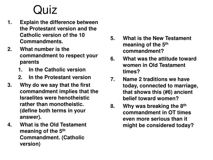 PPT - THE TEN COMMANDMENTS Yesterday and Today PowerPoint Presentation ...