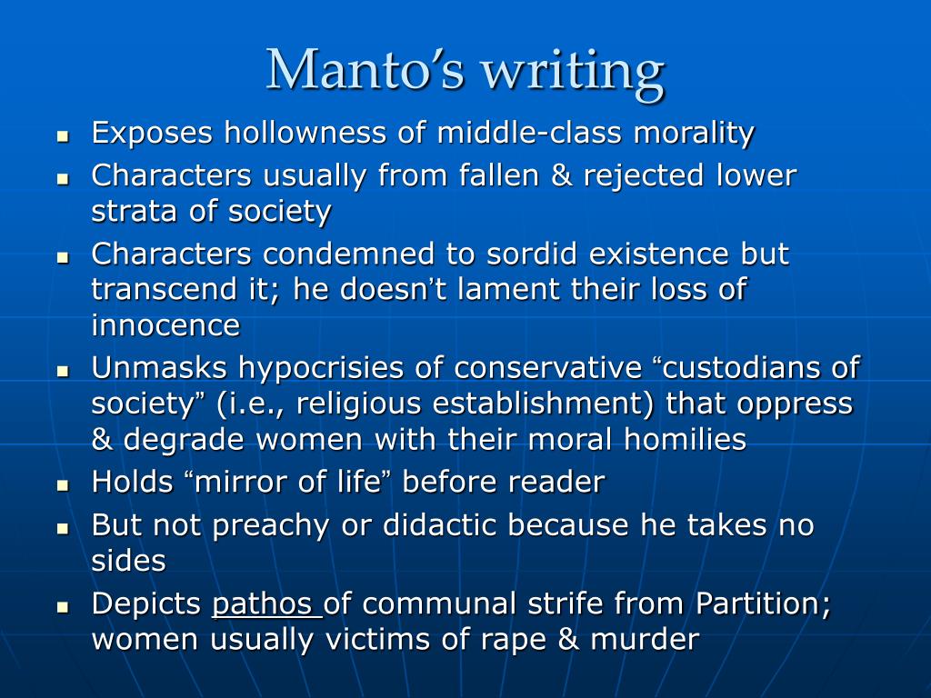 PPT - South Asian Literature: The Identity Politics of Iqbal, Manto ...