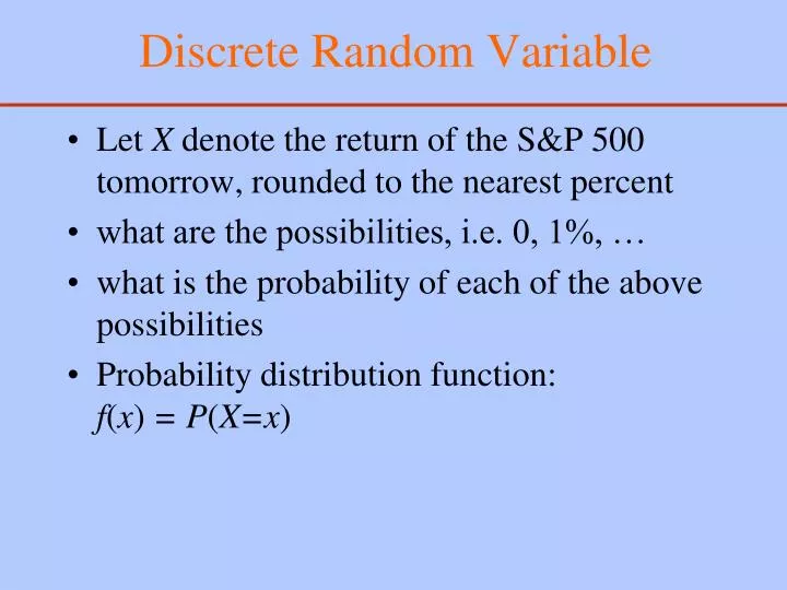 PPT - Discrete Random Variable PowerPoint Presentation, free download ... PPT - Discrete Random Variable PowerPoint Presentation, free download ...