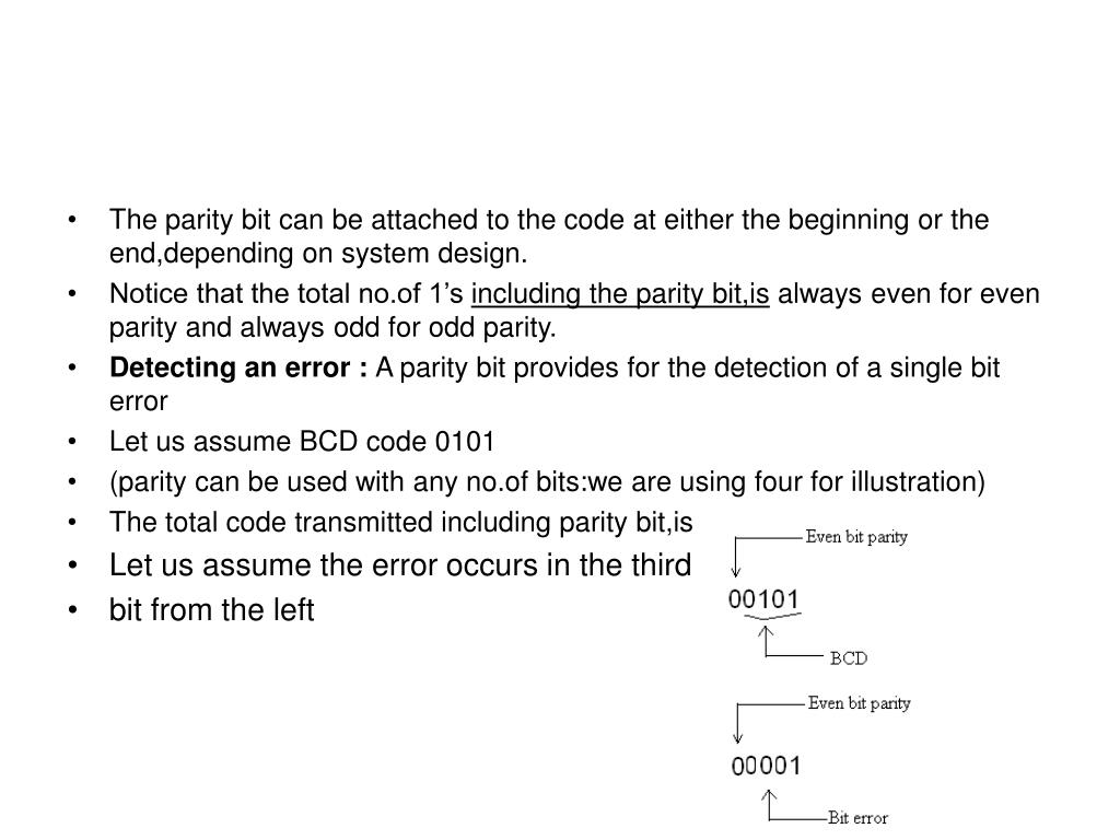 Ppt Error Detection And Correction Codes Powerpoint Presentation
