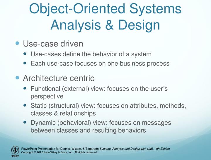 PPT - Chapter 1: Introduction to Systems Analysis and Design PowerPoint ...