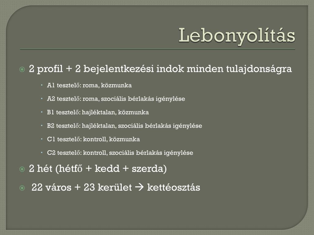 PPT - Diszkrimináció a polgármesteri fogadóórára való bejelentkezésnél ...