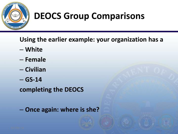 PPT - Why Everyone Should Complete the DEOMI Organizational Climate ...