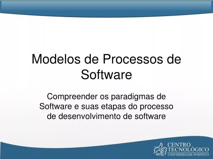 PPT - Modelos de Processos de Software PowerPoint Presentation, free download - ID:5465216