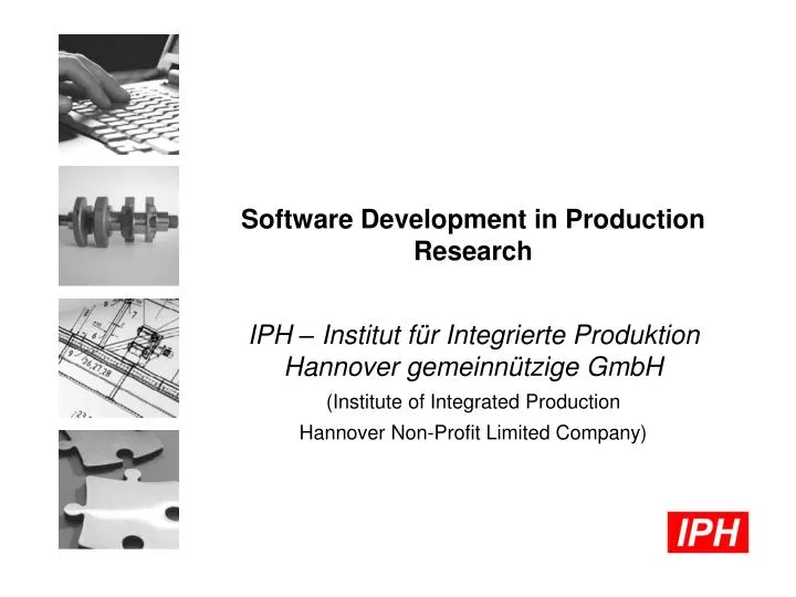 PPT - Software Development in Production Research PowerPoint ...