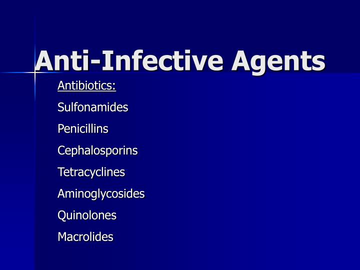 PPT - Antibiotics PowerPoint Presentation - ID:5465540