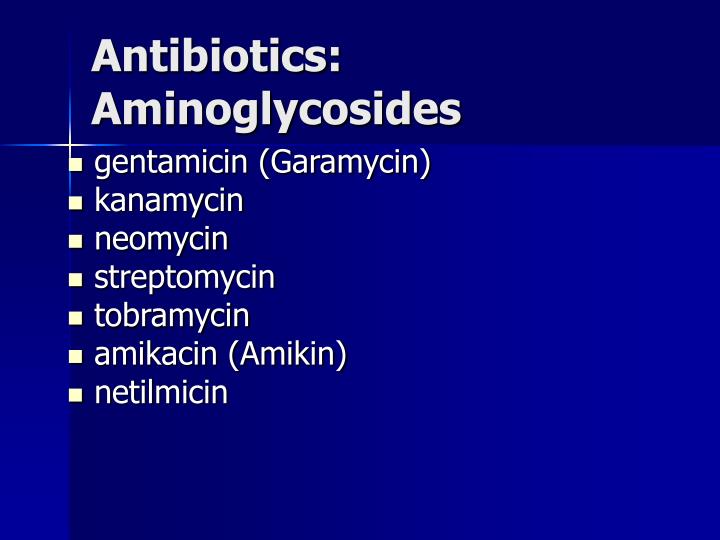 PPT - Antibiotics PowerPoint Presentation - ID:5465540