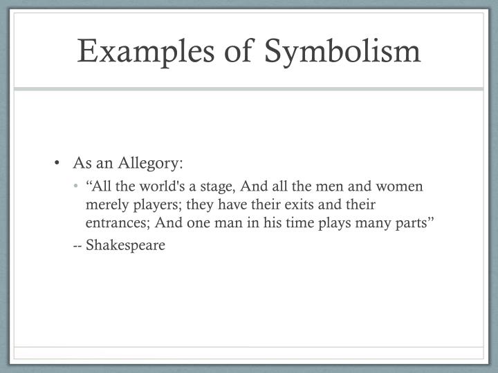 PPT - Symbolism and Imagery PowerPoint Presentation - ID:5466557