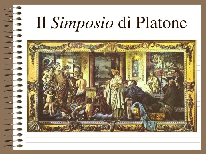 PPT - Platone: Simposio PowerPoint Presentation - ID:5467339