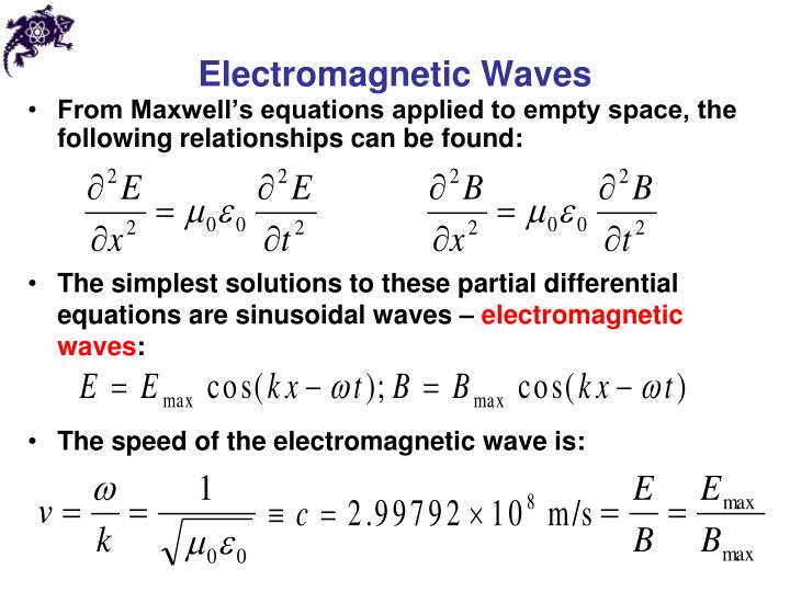 PPT - Maxwell’s Equations and Electromagnetic Waves PowerPoint ...