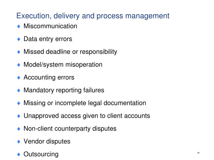 PPT - Operational Risk Management PowerPoint Presentation - ID:5470205