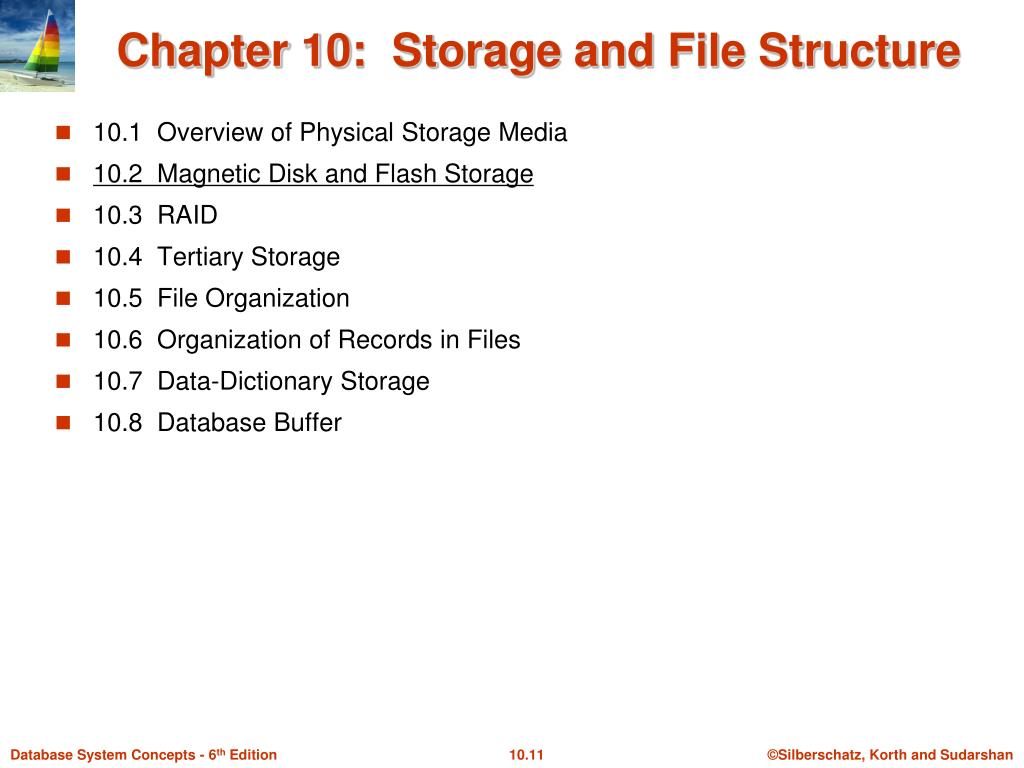 Ppt Chapter 10 Storage And File Structure Powerpoint Presentation