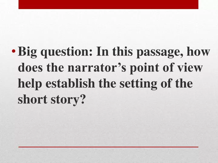 PPT - Passage #1 PowerPoint Presentation, free download - ID:5470826