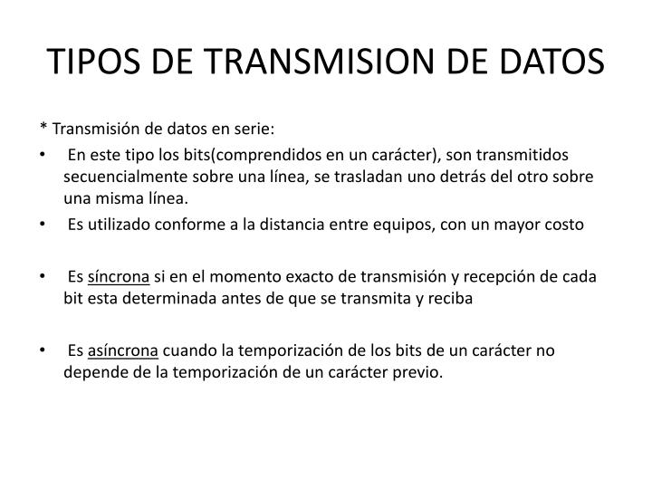 PPT - TECNICAS DE TRASNMISION, MULTIPLEXACION Y CONMUTACION PowerPoint ...