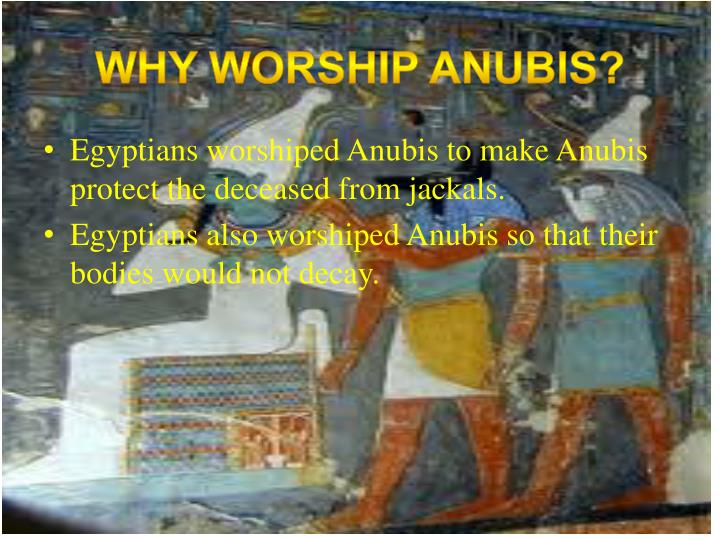 PPT - The Egyptian God Anubis Guardian of the Underworld PowerPoint ...