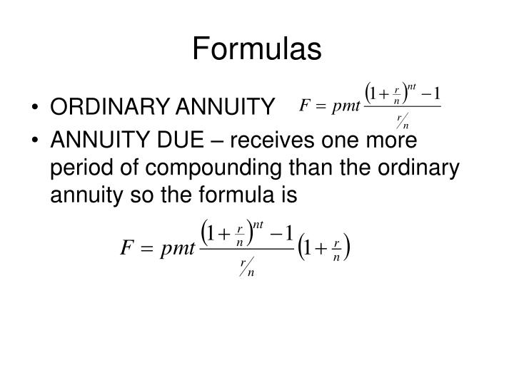 PPT - Annuities PowerPoint Presentation - ID:5473521