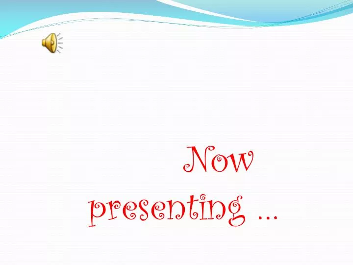 PPT - Now presenting … PowerPoint Presentation, free download - ID:5475871