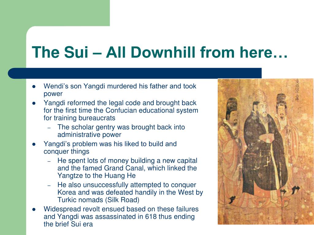 PPT - Reunification and Renaissance in Chinese Civilization: The Era of ...