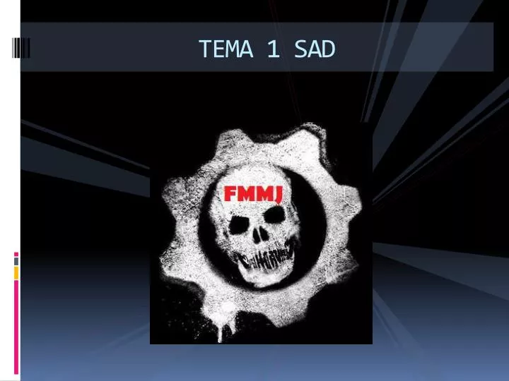 PPT - TEMA 1 SAD PowerPoint Presentation, free download - ID:5476559