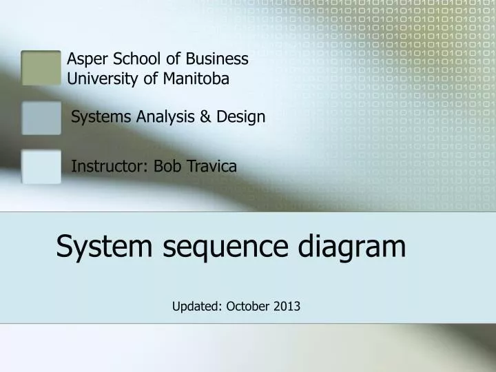 PPT - System sequence diagram PowerPoint Presentation, free download ...