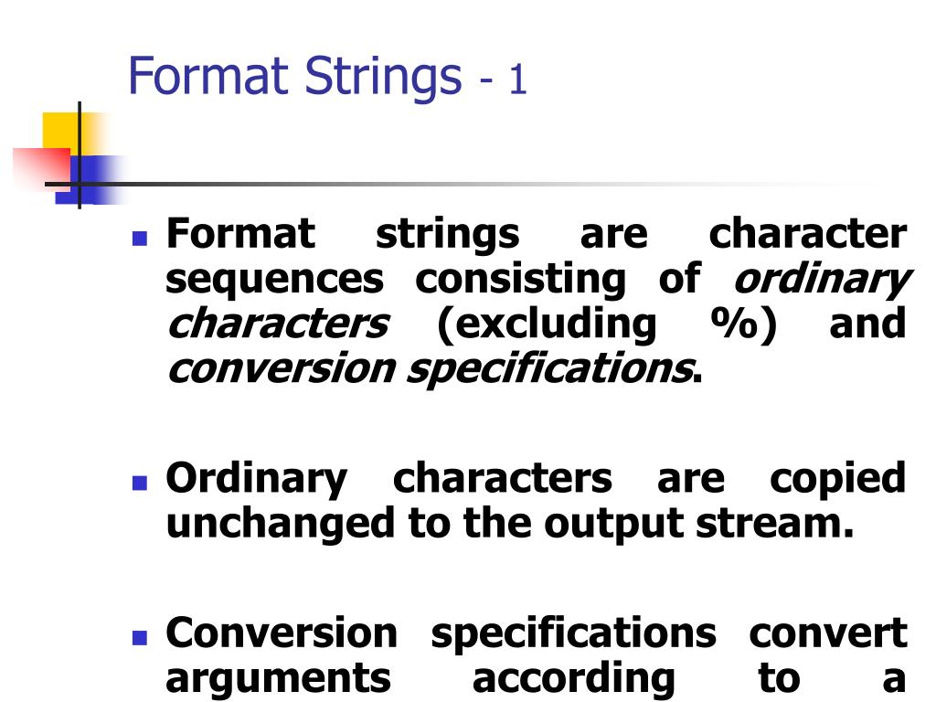 Ppt Formatted Output Secure Coding In C And C Powerpoint Presentation Id5477170