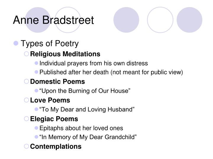 PPT - Anne Bradstreet PowerPoint Presentation - ID:5477781